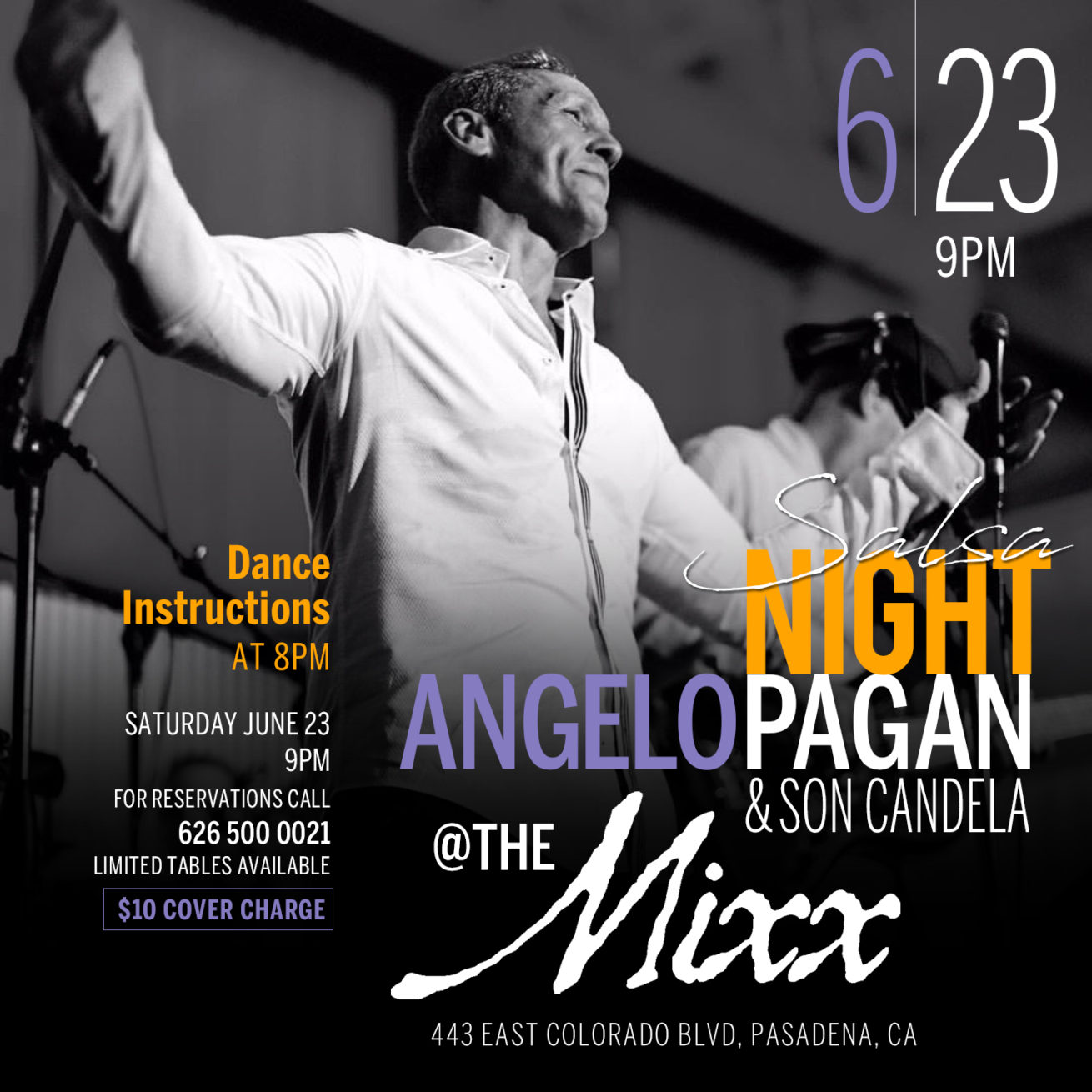 Angelo Pagan Salsa Night - The Mixx