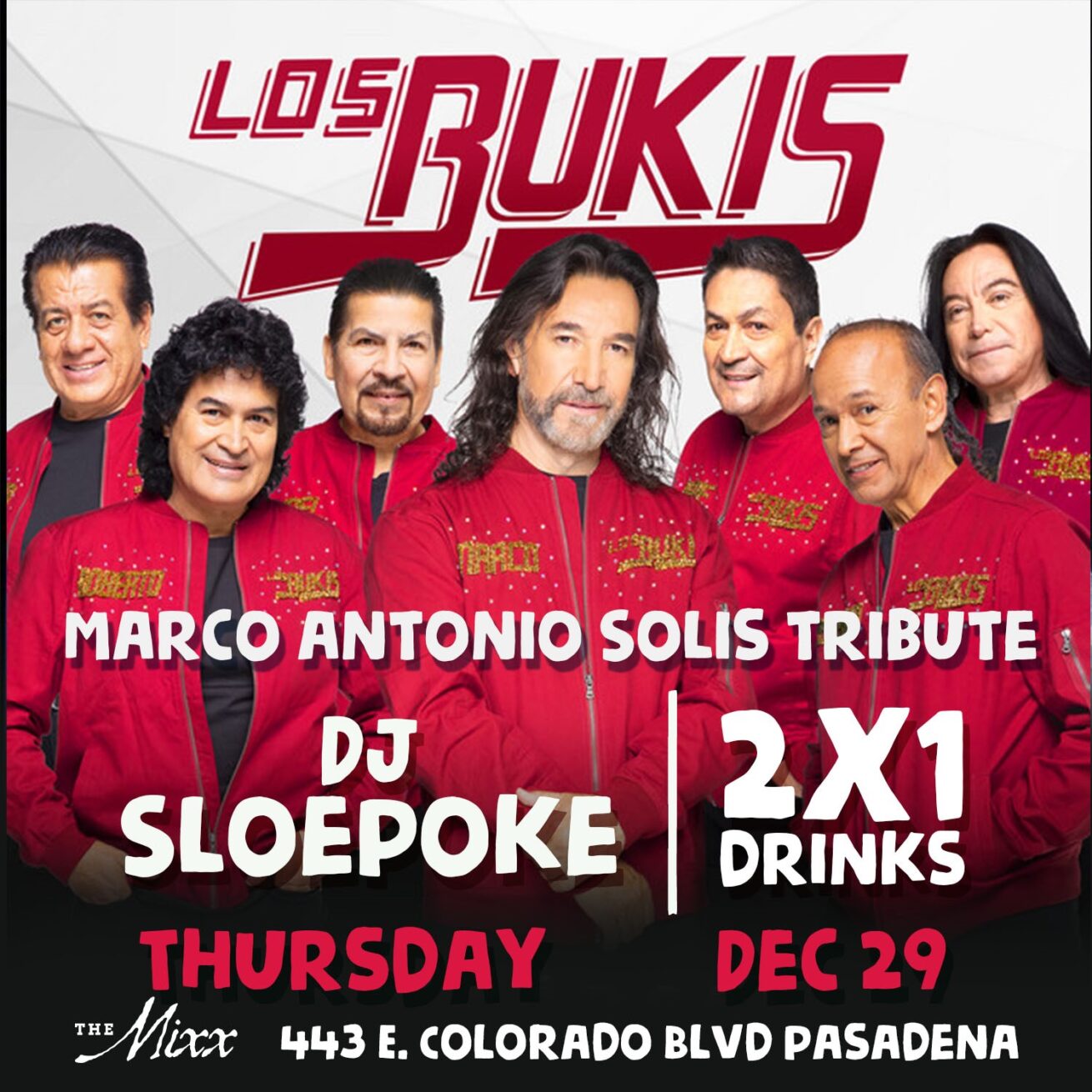 Latin Holiday Fiesta, Tribute to Marco Antonio Solis y Los Bukis - The Mixx