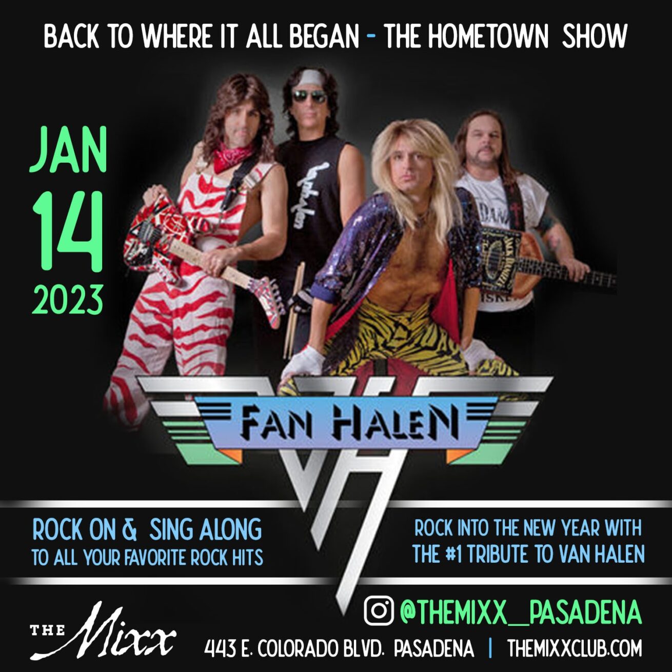 Fan Halen - The #1 tribute to Van Halen live on stage - The Mixx