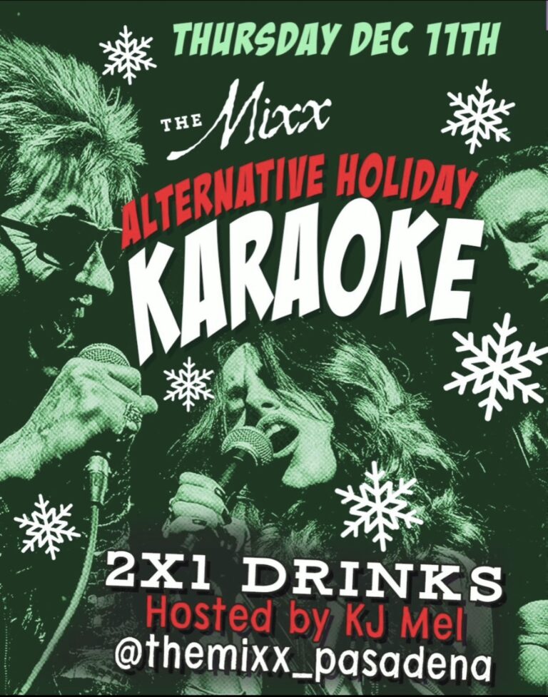 Alternative Holiday Karaoke - The Mixx